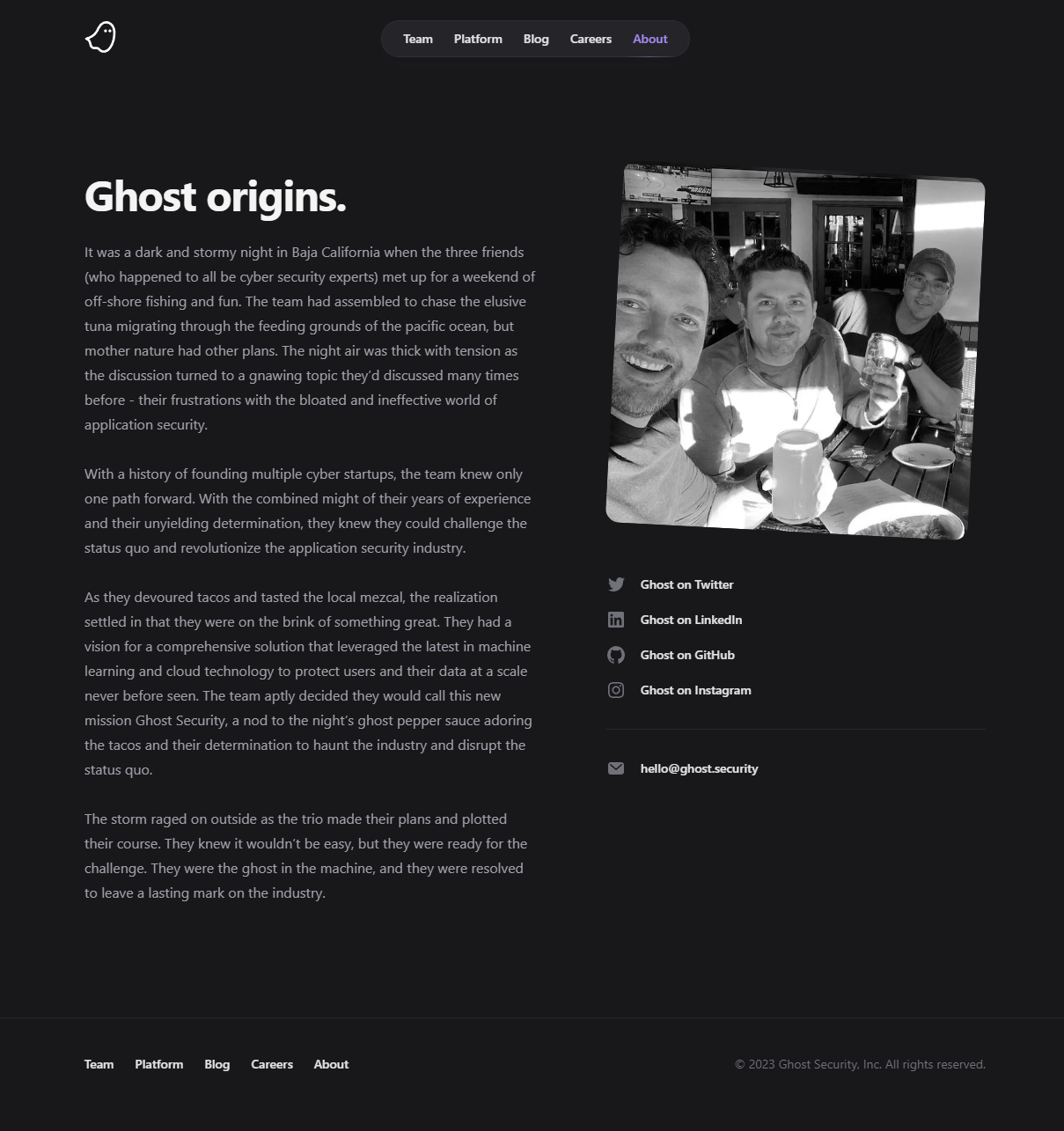 InspoSec features Ghost Security